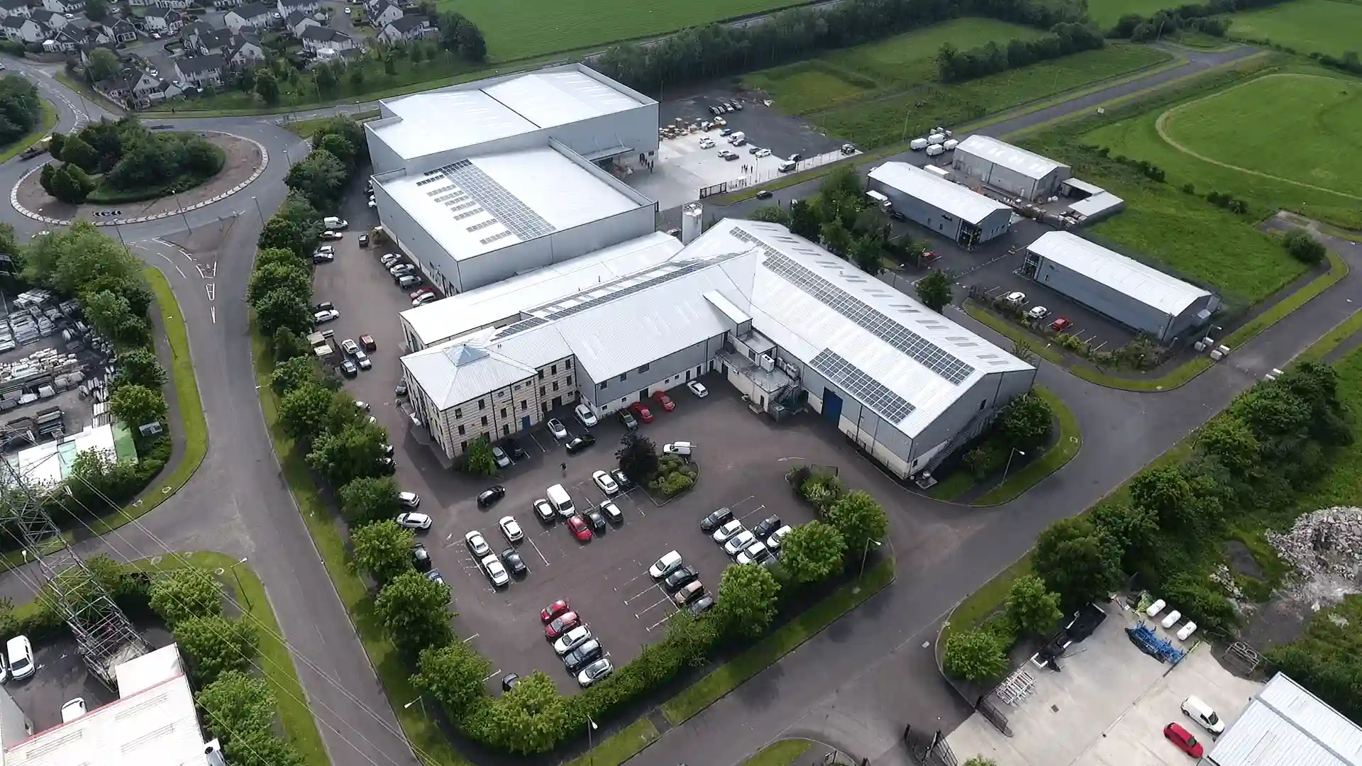 Aerial Shot Of Armstrong Medical | Eakin Respiratory