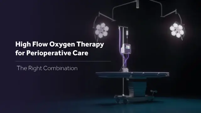 Video Thumbnail: High Flow Oxygen Therapy (HFOT) For Perioperative Care ...
