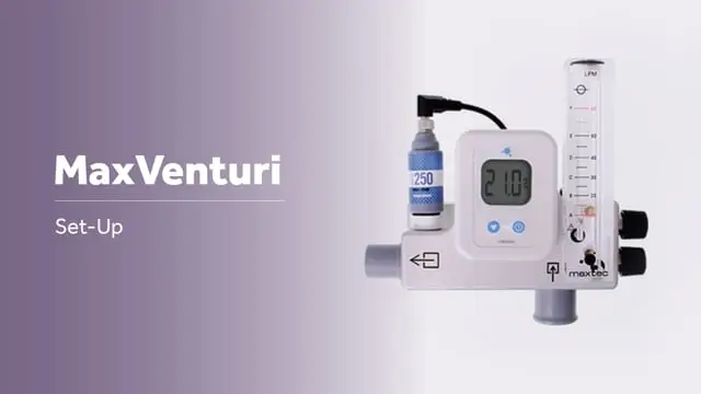 Video Thumbnail: MaxVenturi Set Up | Eakin Respiratory
