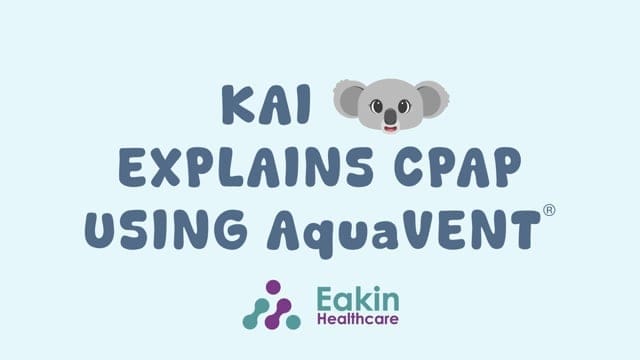 Video Thumbnail: Kai Explains CPAP Using AquaVENT® | Eakin Respiratory