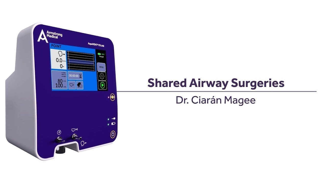 Video Thumbnail: Shared Airway Surgeries - Dr Ciarán Magee | Eakin ...